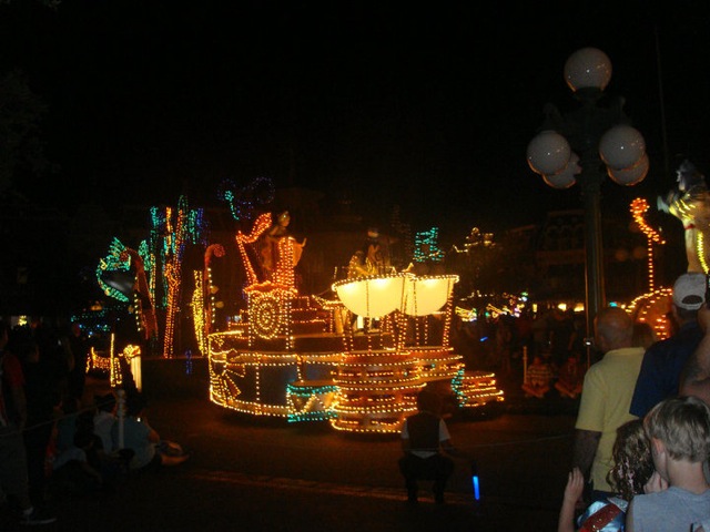 SpectroMagic Parade at Magic Kingdom