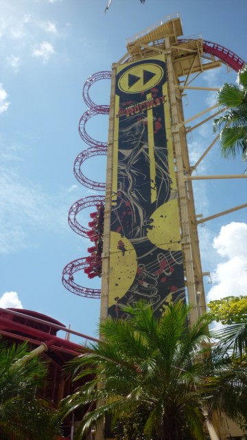 New Roller Coaster at Universal Studios
